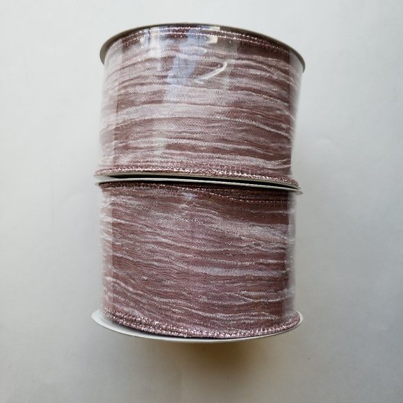 Celebrate It | Accents | Nwt Holliday Ribbons 2 Wired Edge Ribbons ...